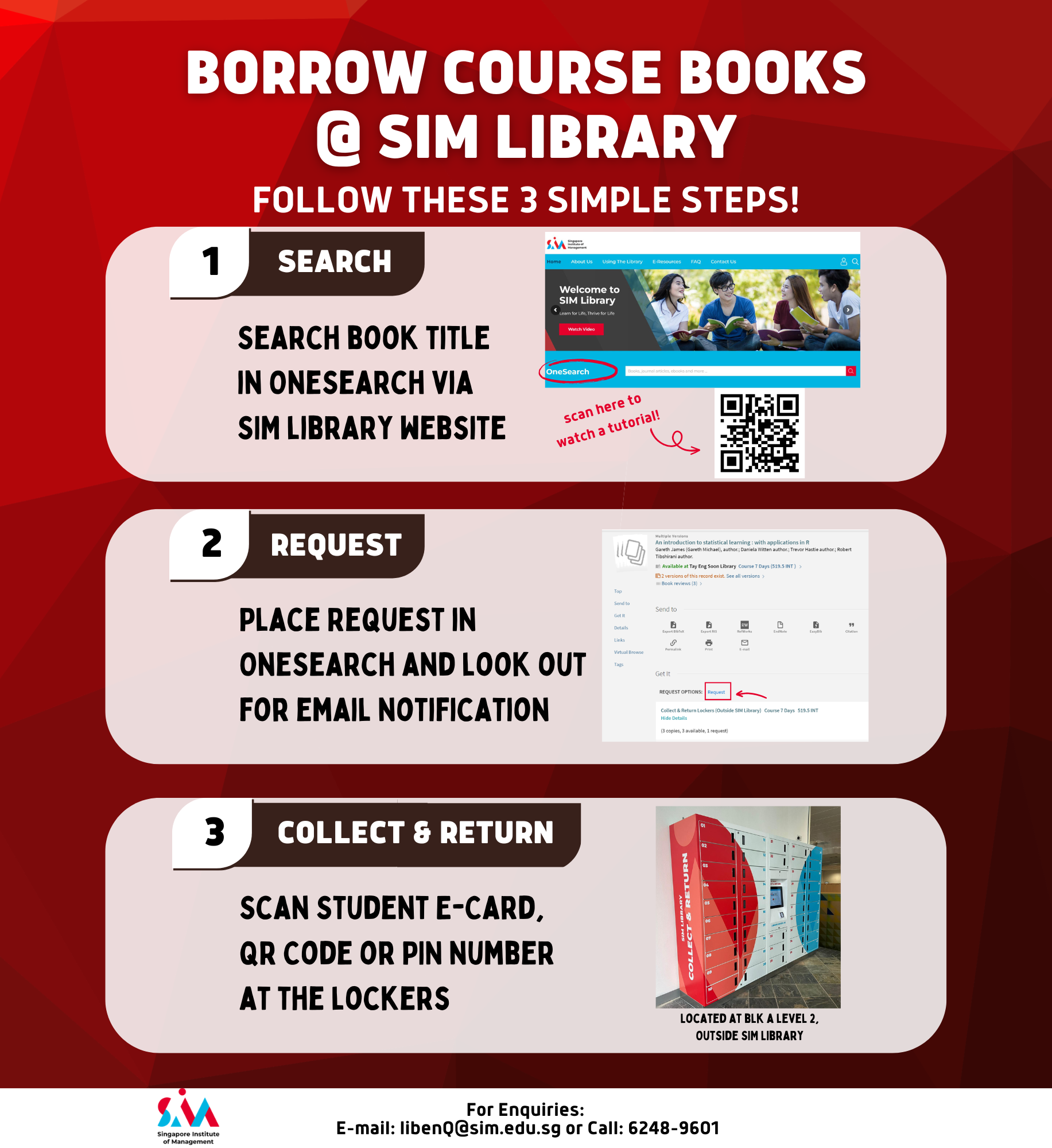 SIM Library – Learn for Life, Thrive for Life